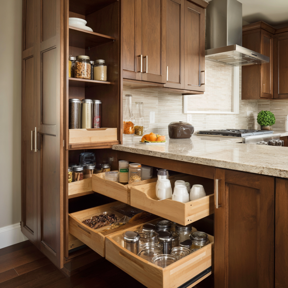 Cabinet Storage Resolutions: 10 Custom Upgrades That Make Daily Life ...